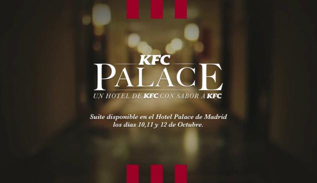 KFC premia la fidelidad regalando 3 noches en el Hotel Palace