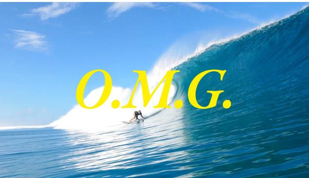 Roxy le da un nuevo significado a las siglas OMG en su nuevo anuncio